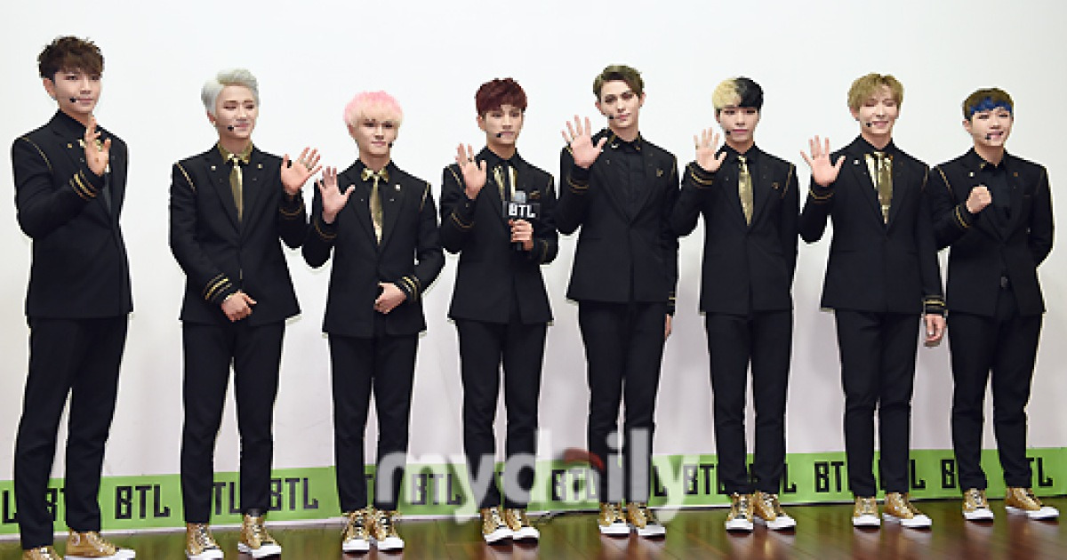 [MD포토] BTL '데뷔 첫 쇼케이스입니다'