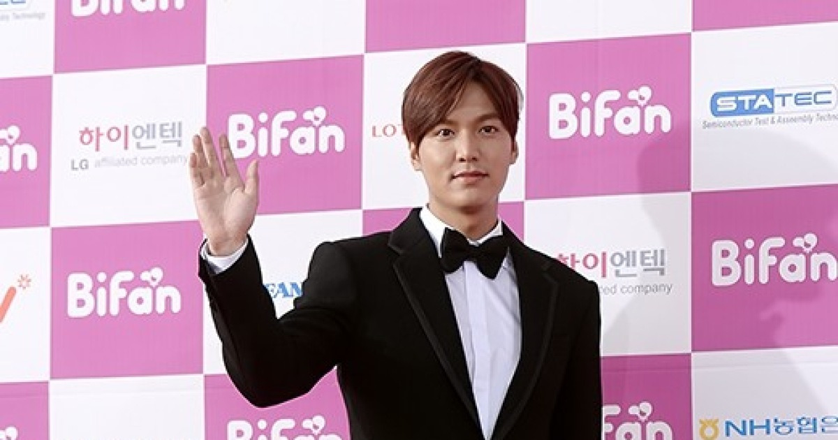 'BiFan' 이민호 "영화로는 처음 받는 상..잊지 못할 것"