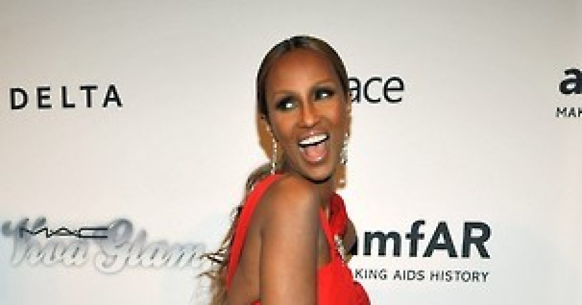 FILE USA FASHION IMAN BIRTHDAY