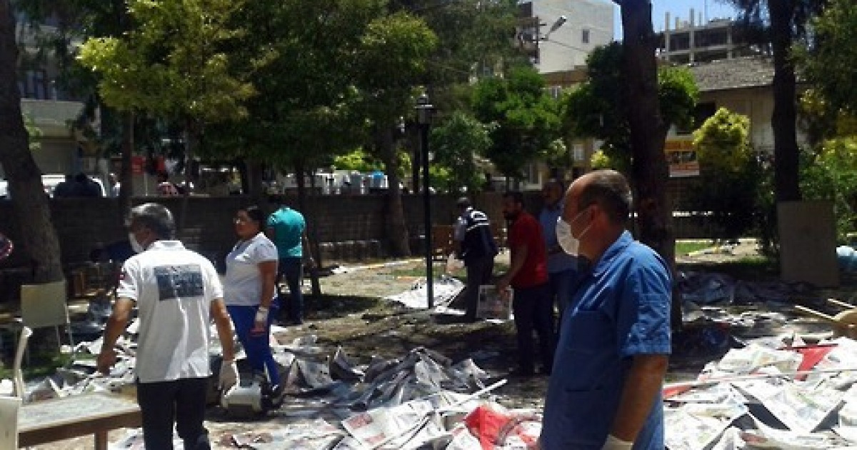 TURKEY BOMB BLAST SURUC