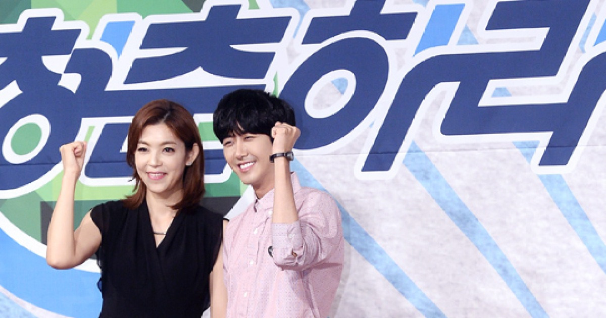 [TD포토] 황수경-황광희 '청춘하라 2MC'