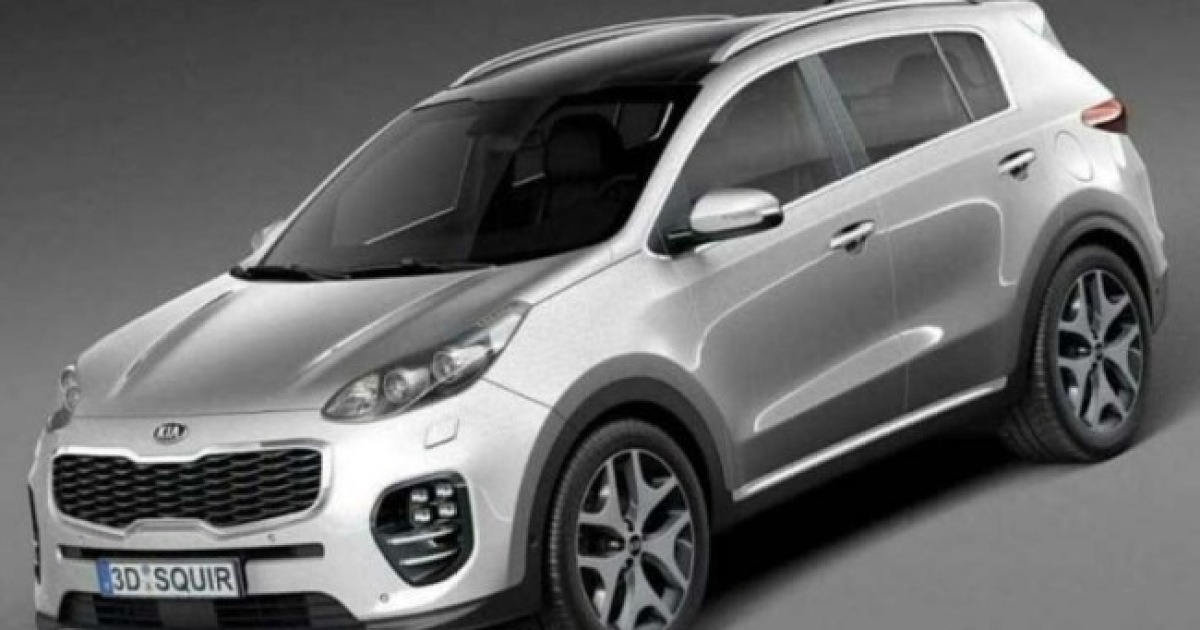 스포티지R 풀체인지 이미지 유출..'KX3를 닮은 듯'