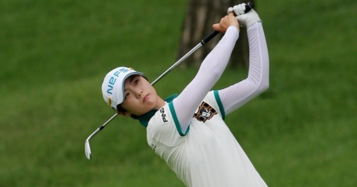 [KLPGA포토]박성현의 정교한 아이언샷