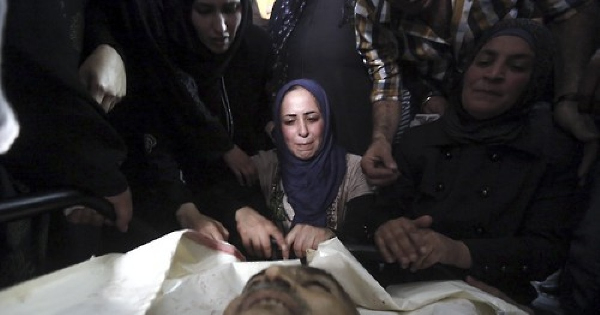 MIDEAST ISRAEL PALESTINIAN FUNERAL