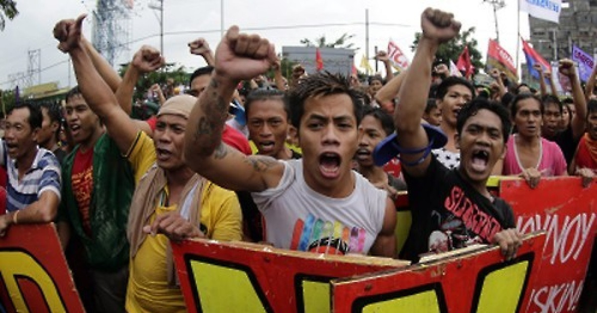 PHILIPPINES STATE OF THE NATION ADDRESS PROTESTS