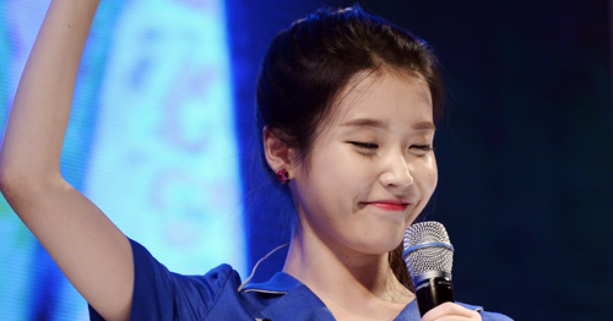 아이유 '이슬 없인 못살아~' [MBN포토]