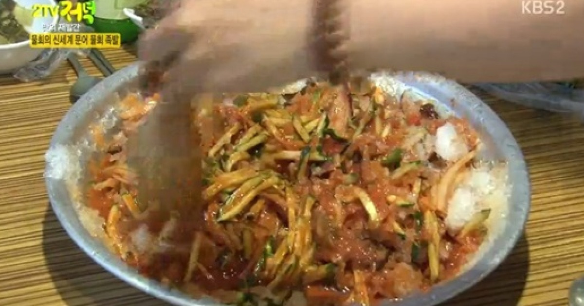 문어물회족발 맛집 어디? 쫄깃한 문어회+족발까지 (2TV 저녁 생생정보)