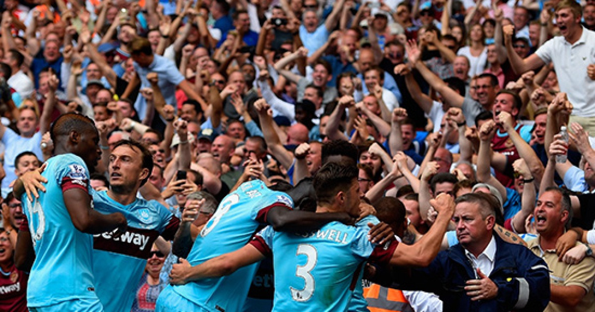 [EPL 1R] '사라테 결승골' 웨스트햄, 아스널에 2-0 승..쾌조의 개막승