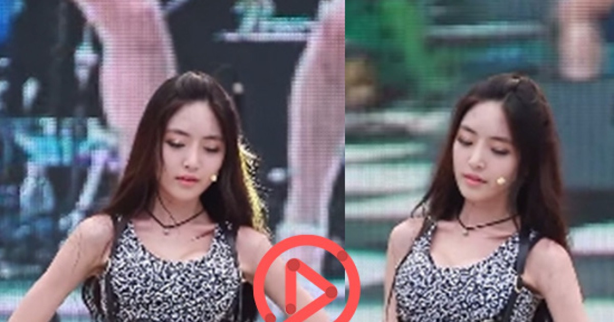 [쿠키영상] 화끈한 쩍벌 댄스 걸그룹 포켓걸스 멤버 수연 직캠