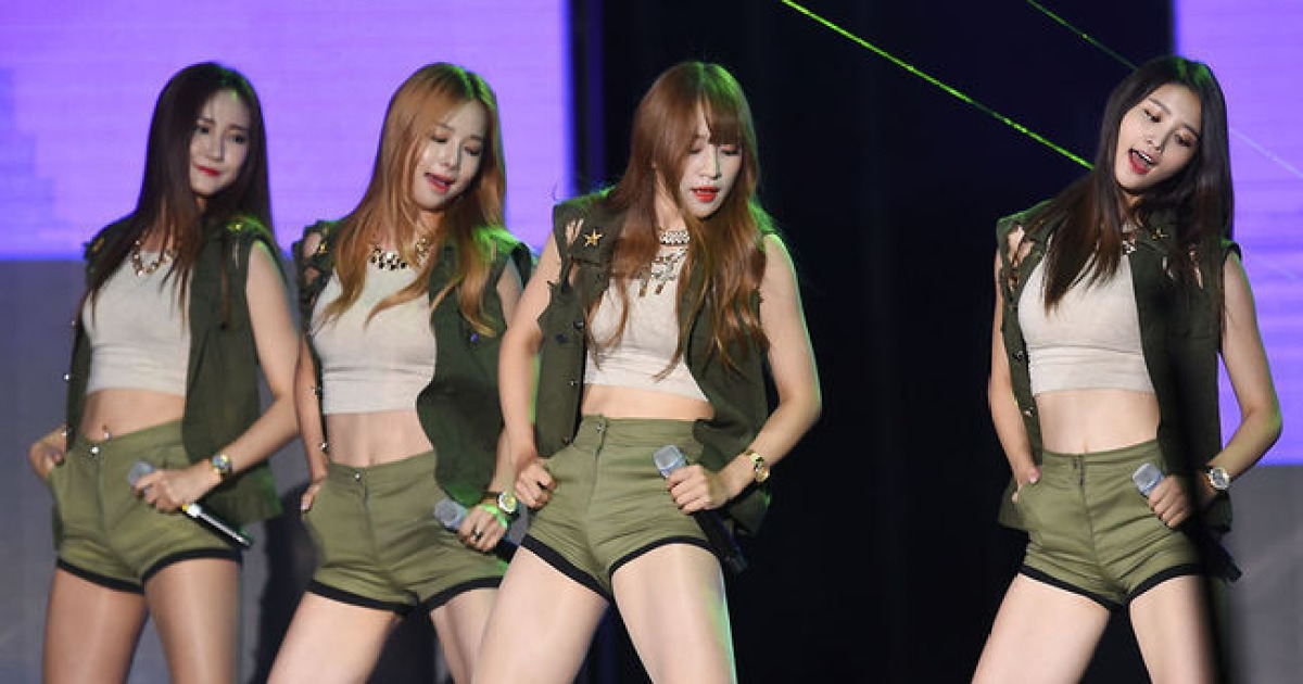 [사진]EXID,'아찔한 오프닝 무대'