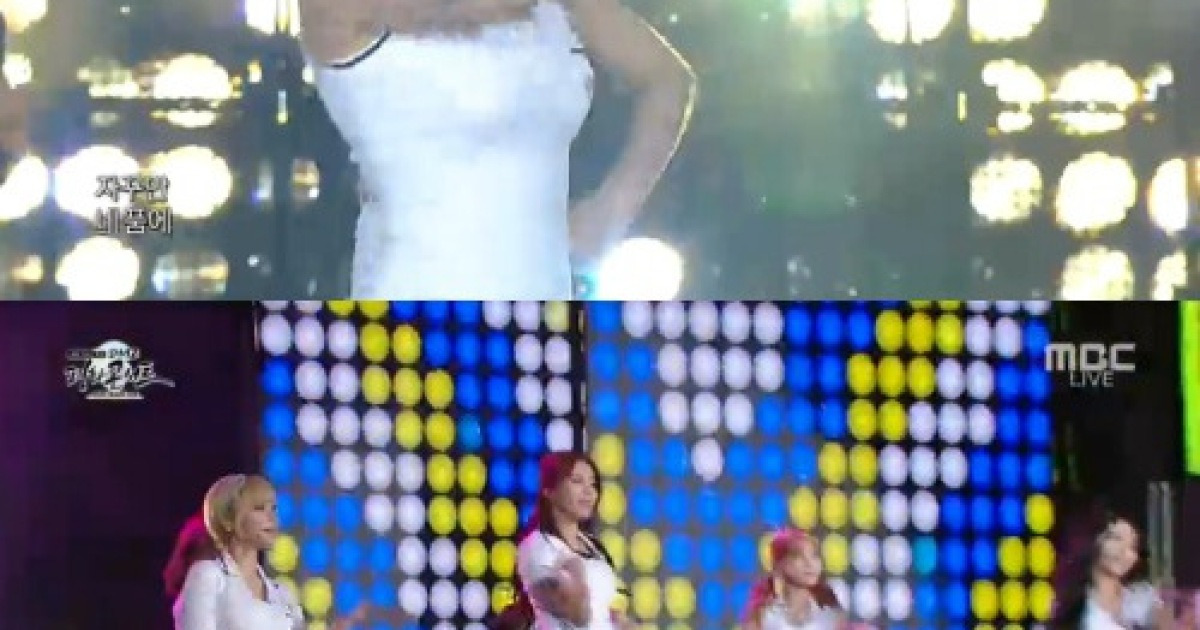 'DMZ평화콘서트' AOA, 광복절 기념 태극마크 '개념 의상'