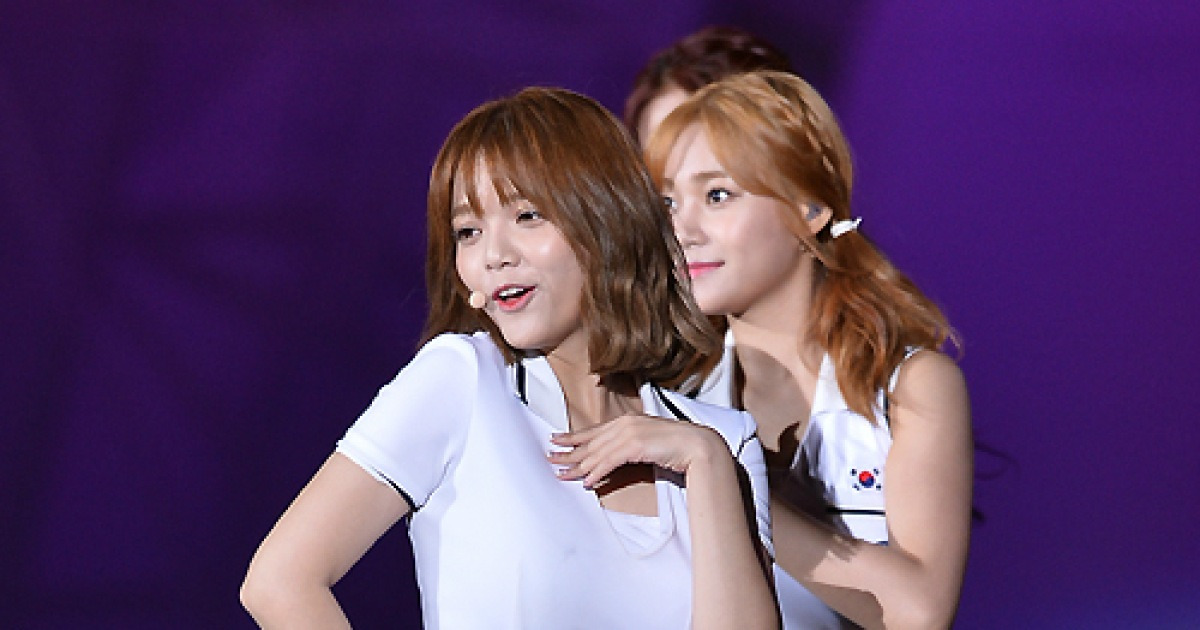 [포토] AOA 지민, '아슬아슬 아찔하게'