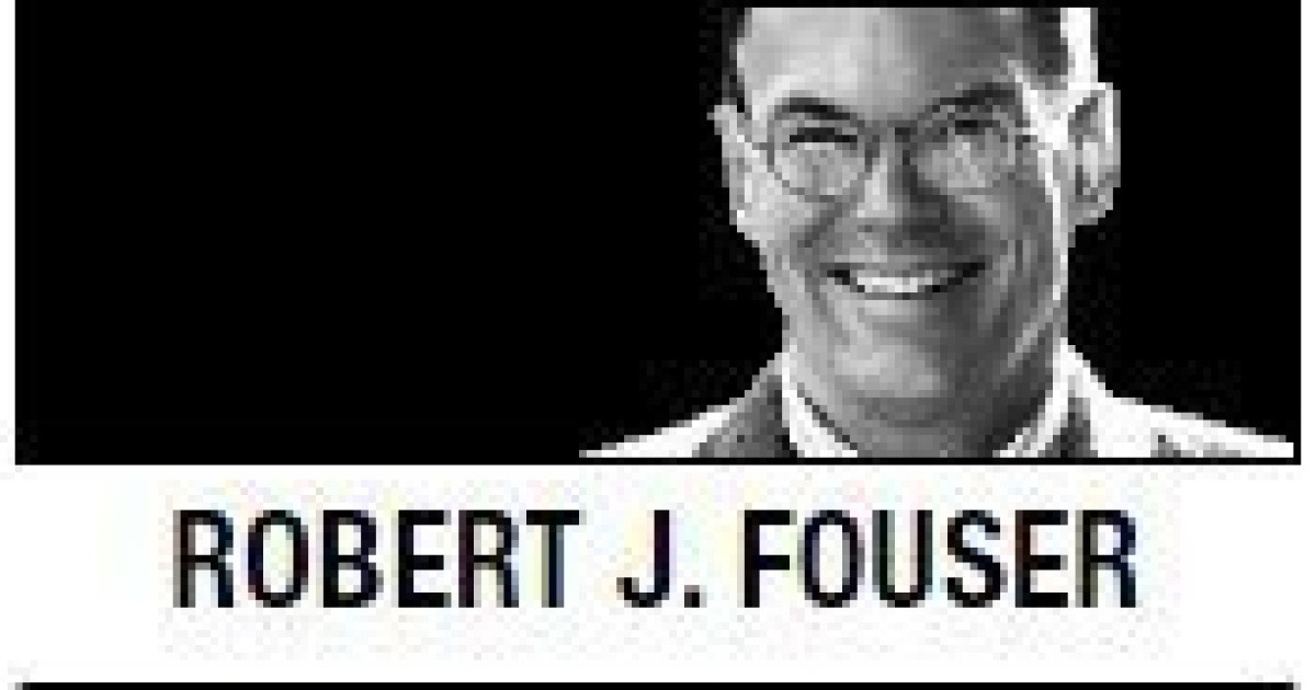 [Robert J. Fouser] Looking at the next 70 years