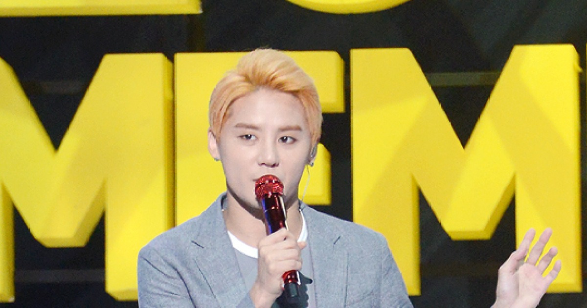 [TD포토] JYJ 김준수, '일본어도 완벽하게 구사'