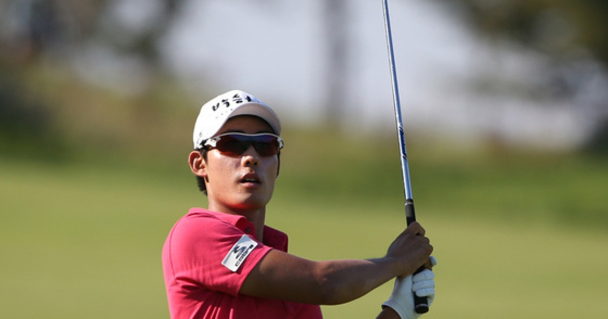 박효원, KPGA 선수권 3R '코스레코드' 세우고 공동선두로