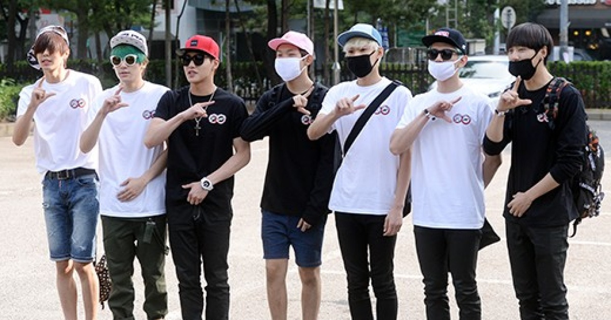 [T포토] JJCC "우리도 출근 완료'(뮤직뱅크 출근길)