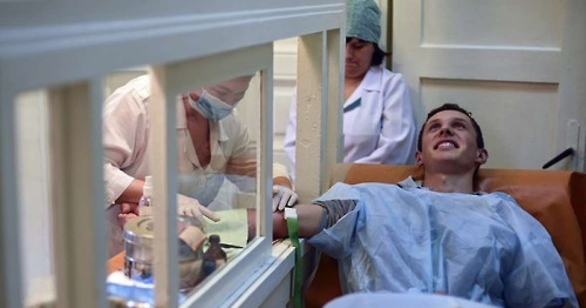 UKRAINE SOCCER FANS BLOOD