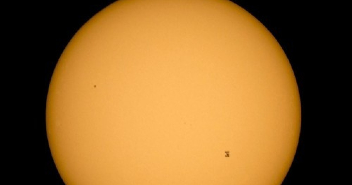 USA ISS SOLAR TRANSIT