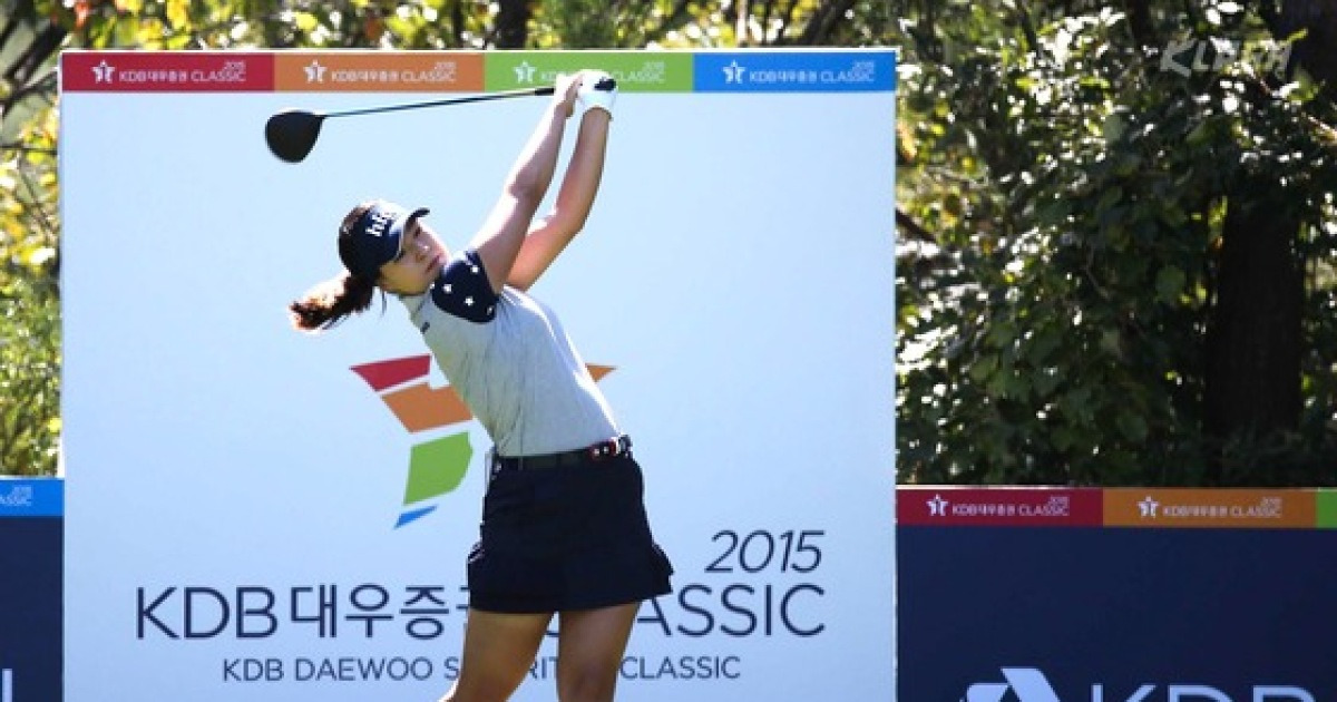 [KLPGA] 전인지, KDB 대우증권 1R 공동 6위..'코스레코드' 조정민 선두