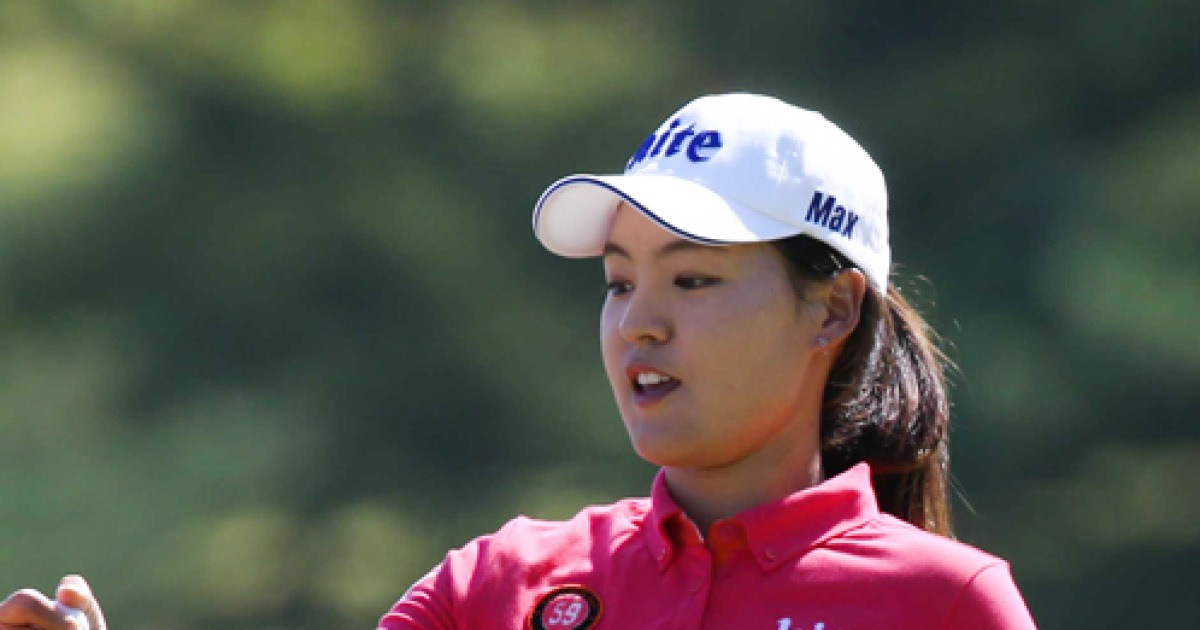 [KLPGA] 전인지, KDB대우증권 2R 선두권..시즌 5승에 바짝