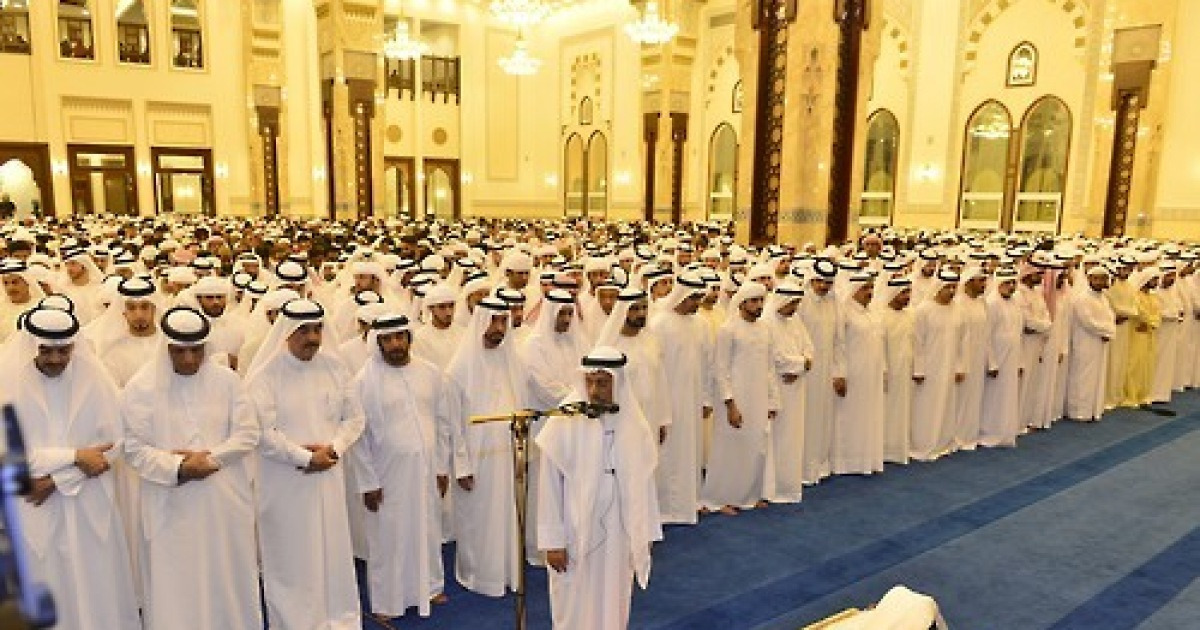 UAE FUNERAL RASHID AL MAKTOUM