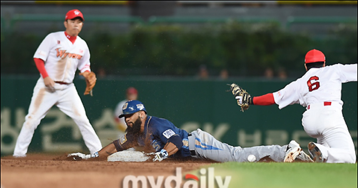 '테임즈 40-40' NC, SK 꺾고 5연승 질주.. 끝까지 간다