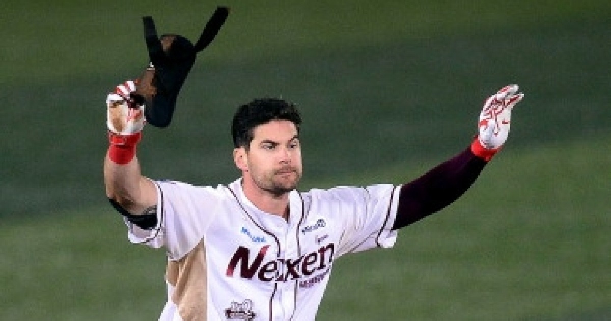 [WC1차전]'동점 적시타' 스나이더, WC 데일리 MVP 수상