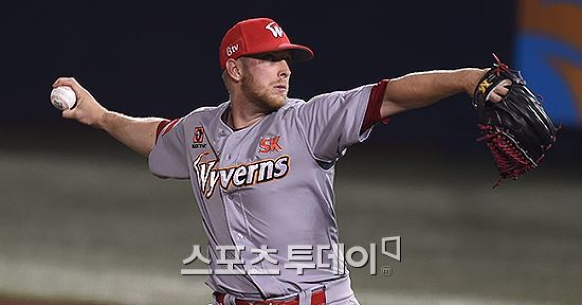 SK 메릴 켈리, KBO 리그 6월 MVP 선정