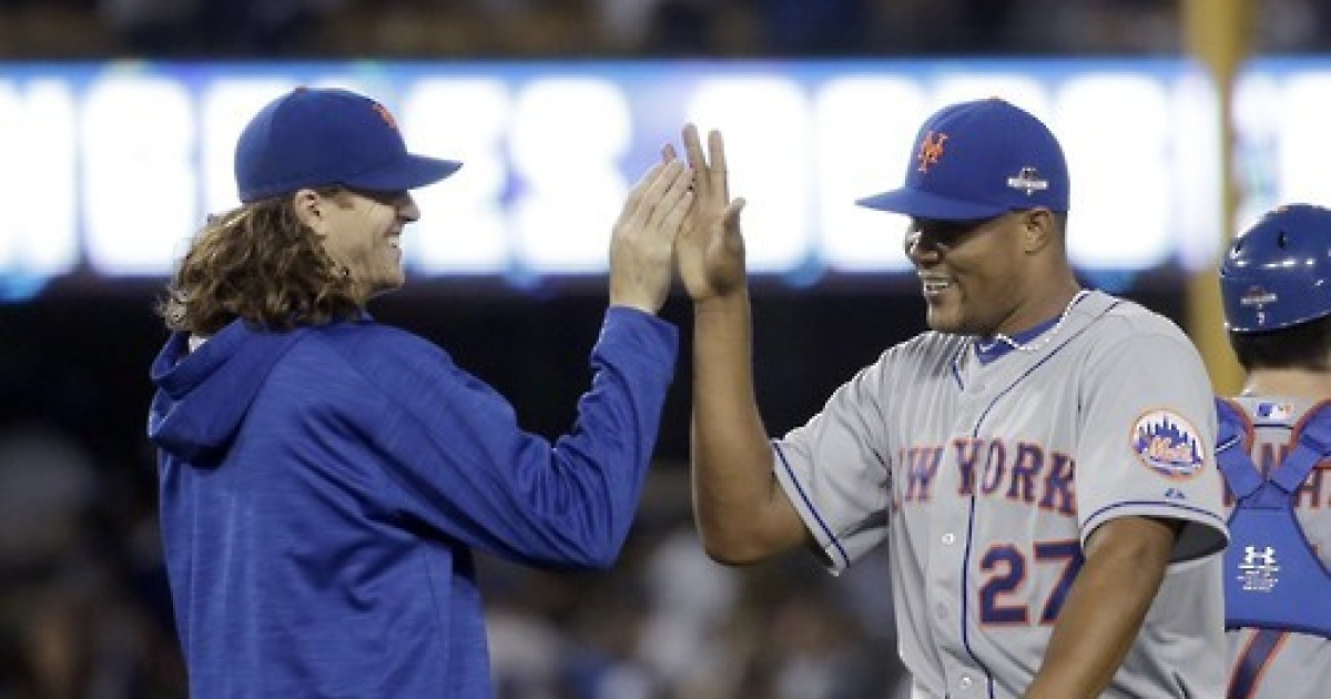 NLDS Mets Dodgers Baseball