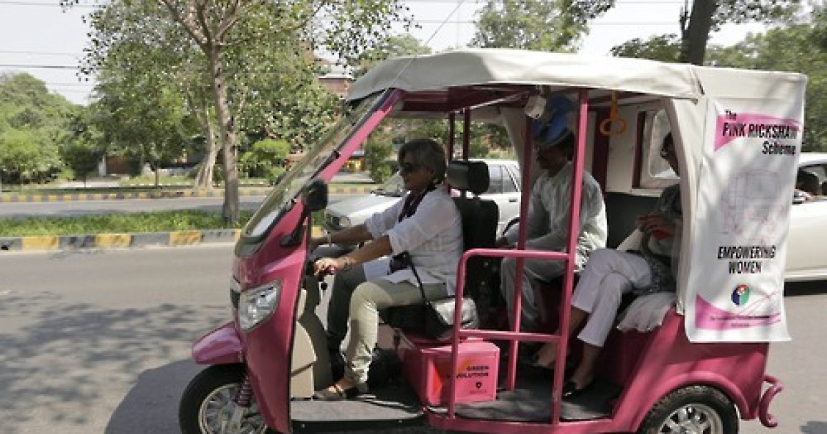 PAKISTAN PINK RICKSHAW