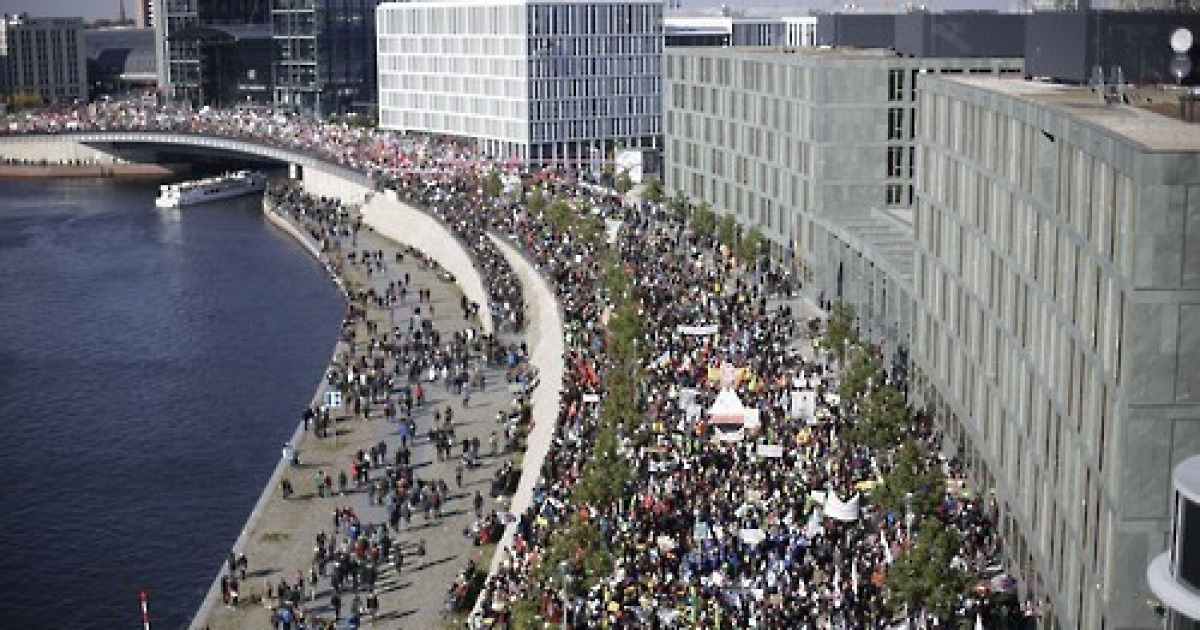 Germany Free Trade Protest