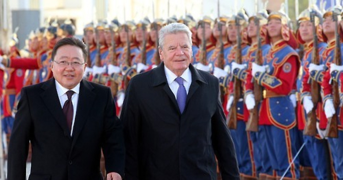 MONGOLIA GERMANY DIPLOMACY