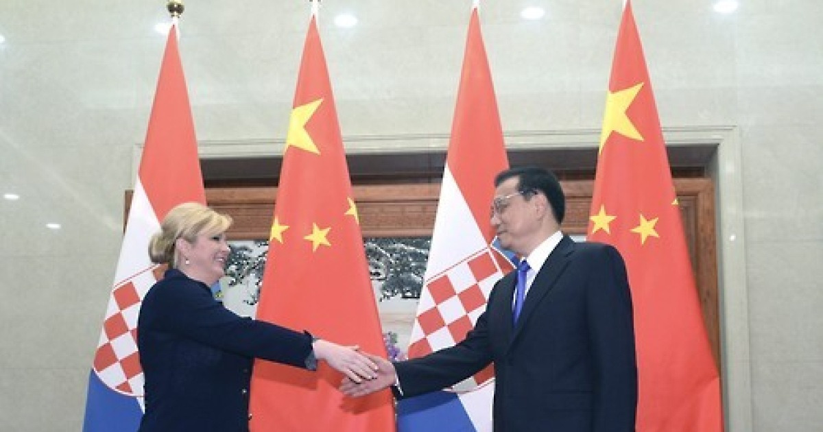 CHINA CROATIA DIPLOMACY