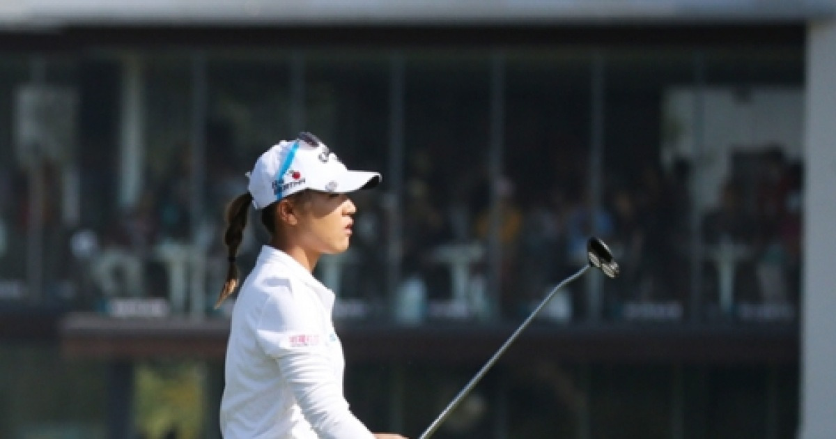 리디아 고 '3R 전반 9개 홀에서는 좋았는데요..' [LPGA]