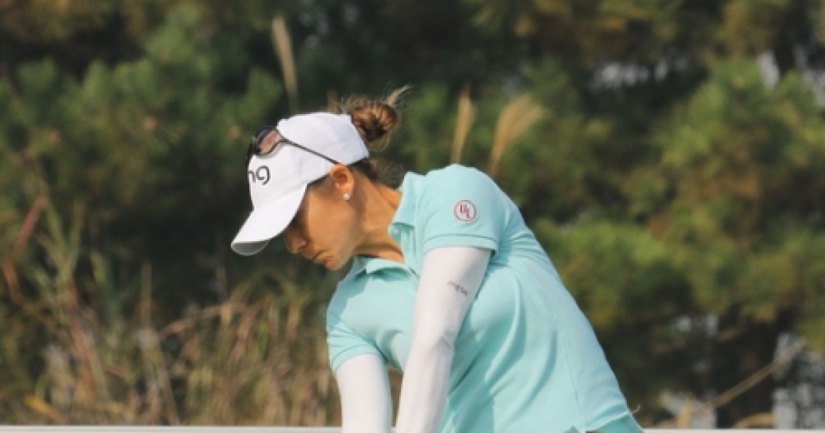 아자하라 무노스의 드라이버샷 임팩트 순간 [LPGA]
