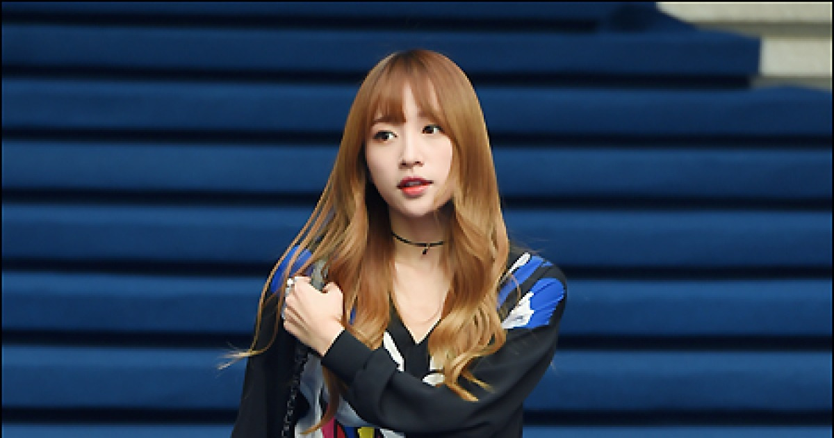 [MD포토] EXID 하니, '블루카펫 위의 숙녀'