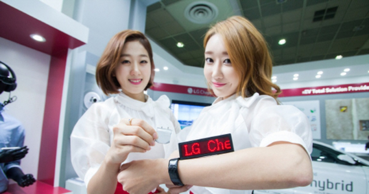 LG화학 · 삼성 SDI 스마트와치용 '휘는 배터리' 전쟁
