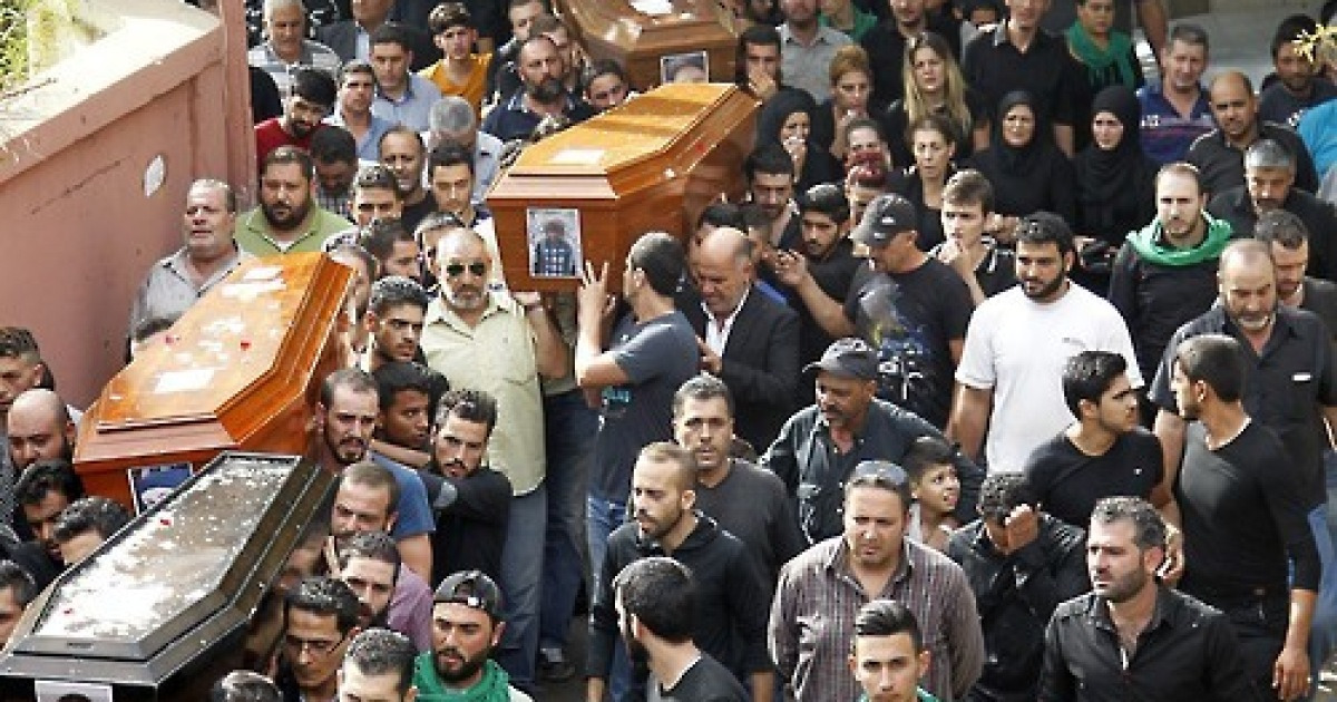 LEBANON MIGRATION CRISIS FUNERAL