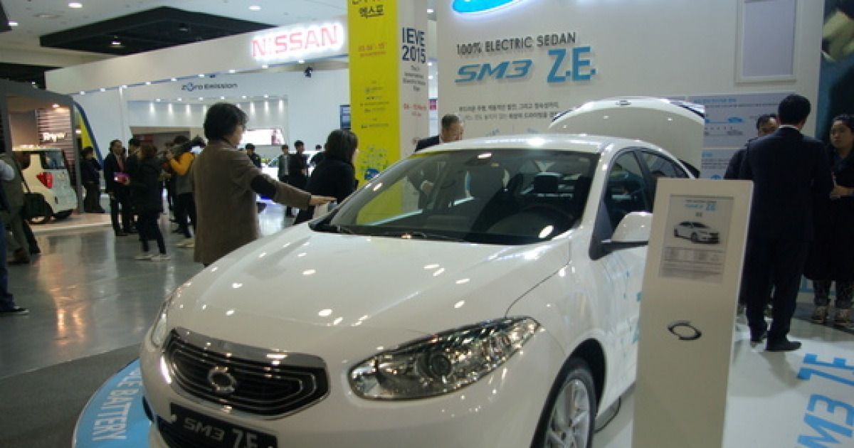 르노삼성, G밸리에 카셰어링용 SM3 전기차 50대 공급