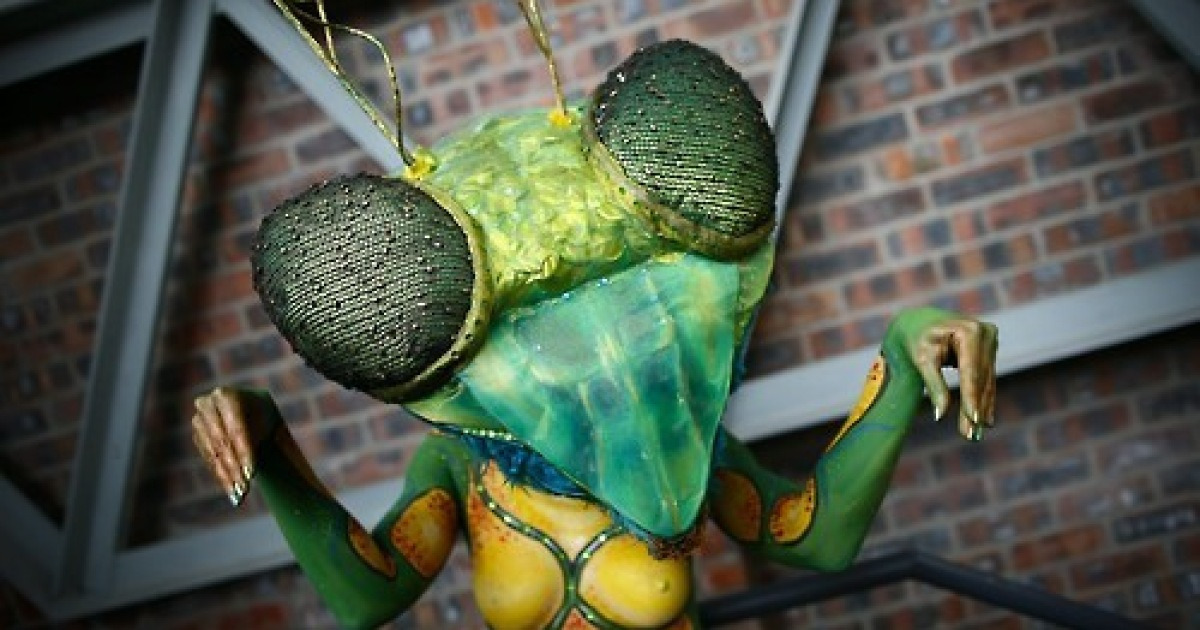 SOUTH AFRICA BODY PAINTING