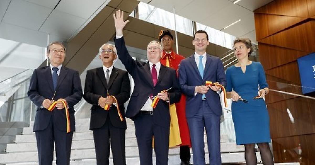 SWITZERLAND BUSINESS INAUGURATION JTI HEADQUARTERS