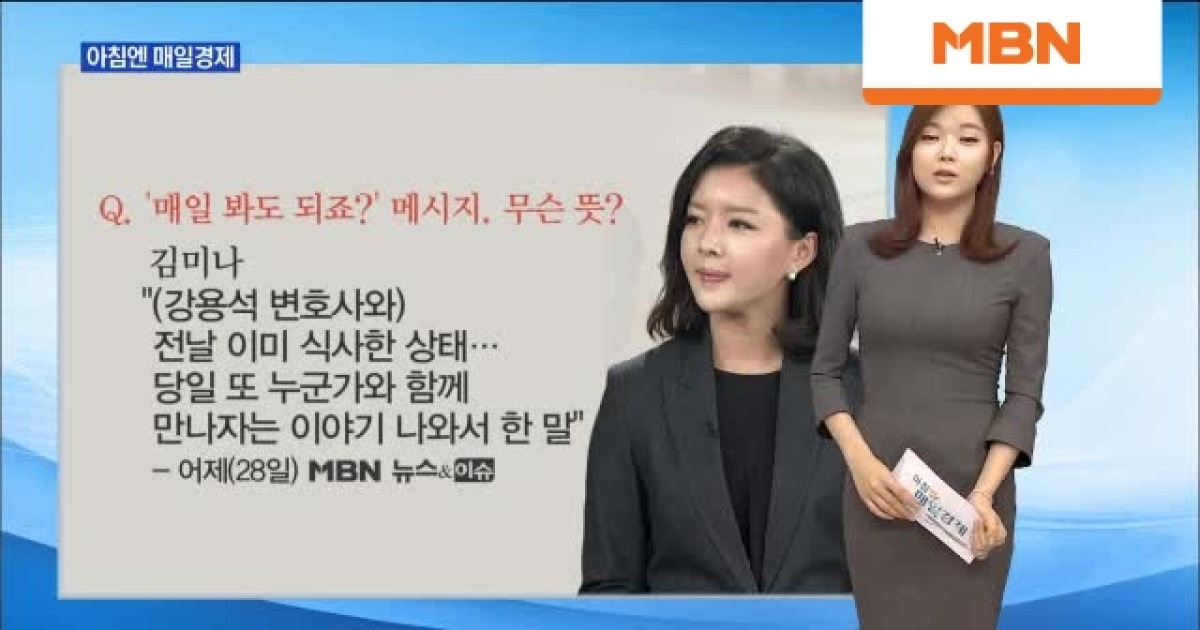 '멘탈갑' 도도맘 MBN 출연 / 조아라 아나운서