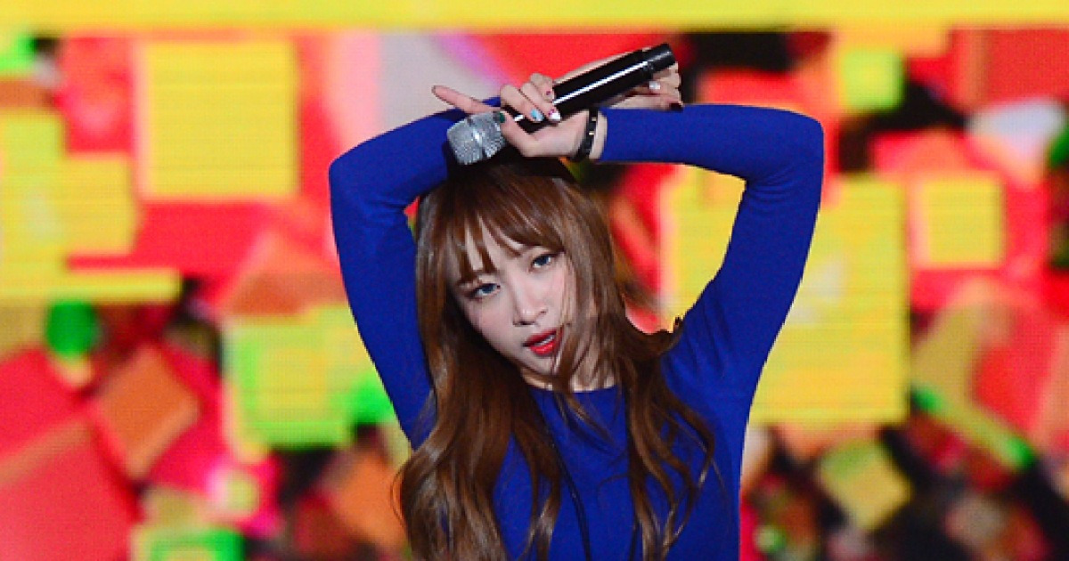 [TD포토] EXID 하니 '치명적인 섹시미'