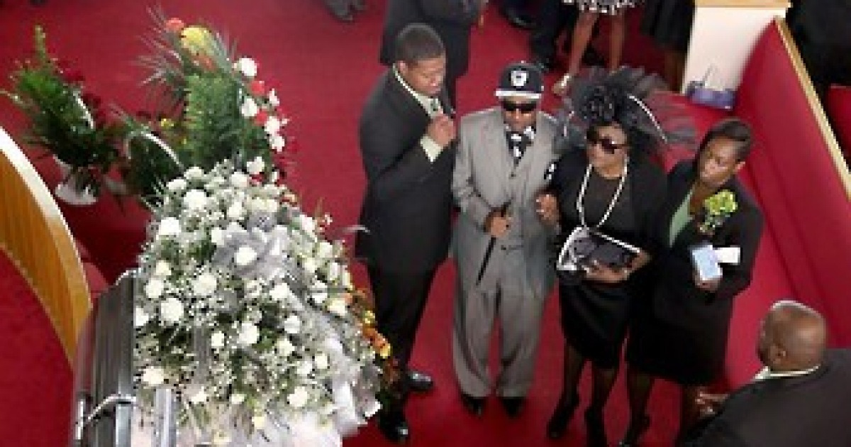 Police Shooting Florida Funeral
