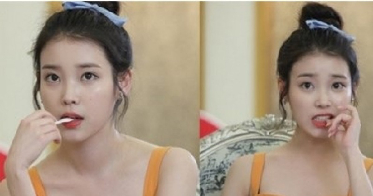 제제 아이유 쇄골 드러난 의상 입고 묘한 매력 발산 빠져드네