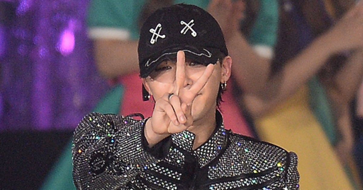 빅뱅 지드래곤, 'MMA 승리의 V' [MBN포토]