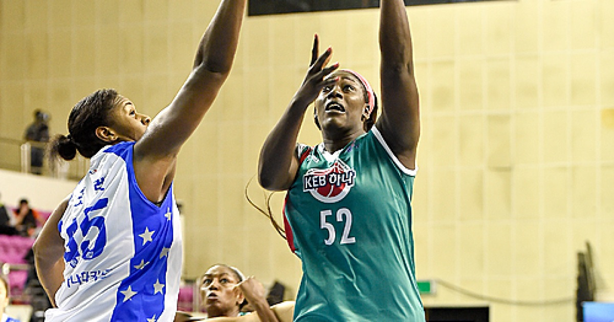 [WKBL]'첼시리 22점' KEB하나, KDB생명 꺾고 3연패 탈출