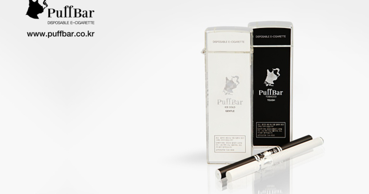 전자담배 퍼프바(PUFFBAR), '젠틀 아이스 콜드', '터프 타바코' 출시