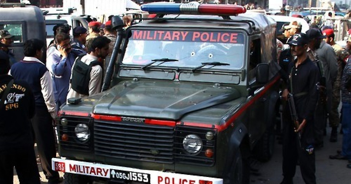 PAKISTAN MILITARY POLICE KILLED