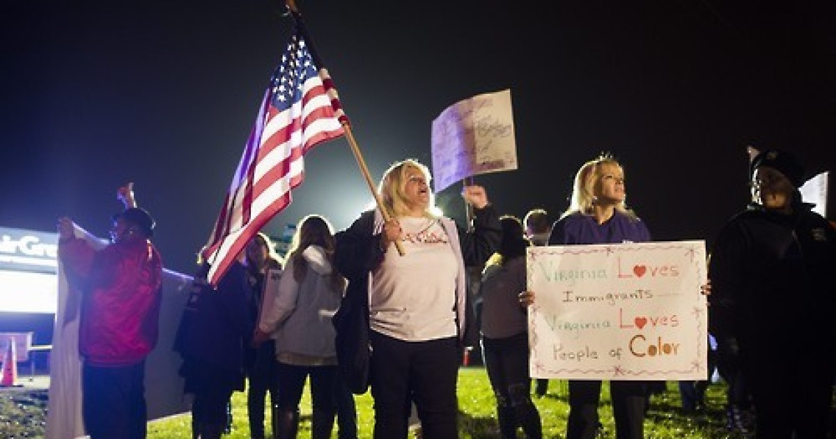 USA TRUMP RALLY VIRGINIA
